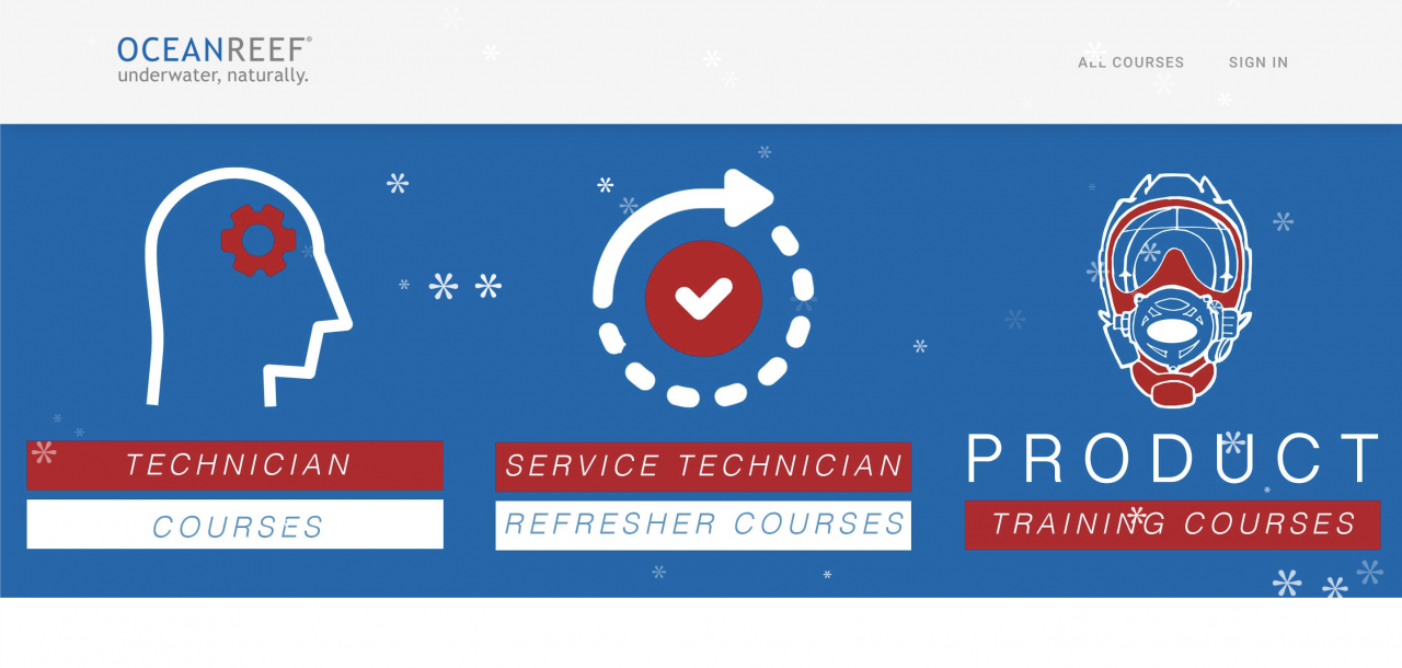 OCEAN REEF Diving - Training Materials