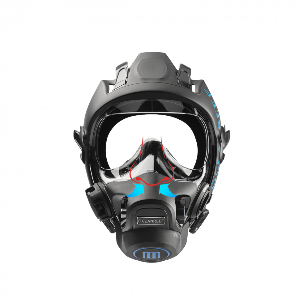 OCEAN REEF Diving - Integrated Diving Mask