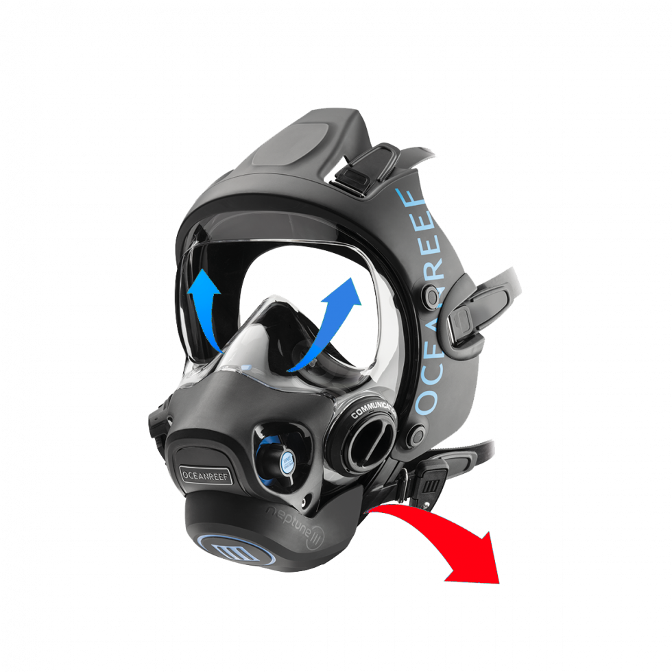 Full Face Masks - OCEAN REEF Diving