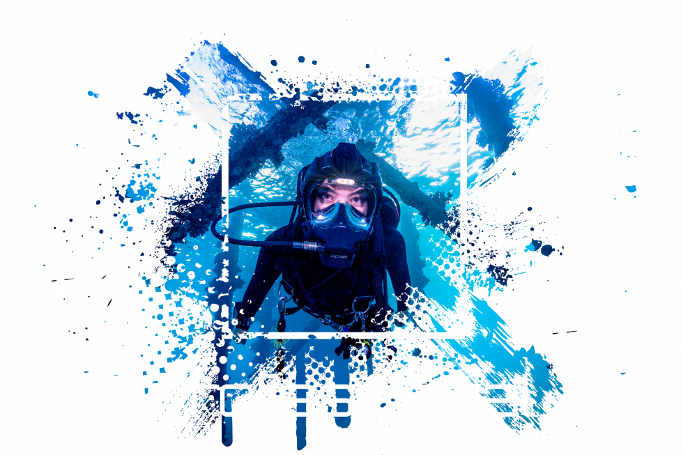 OCEAN REEF Diving - Integrated Diving Mask