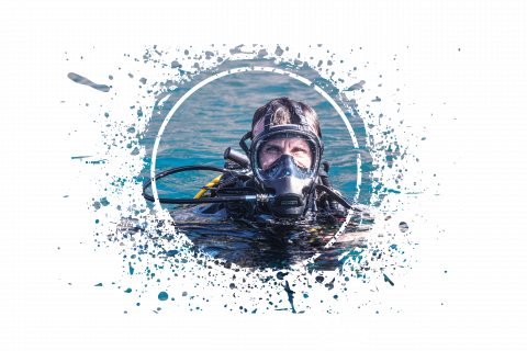 OCEAN REEF Diving - Integrated Diving Mask